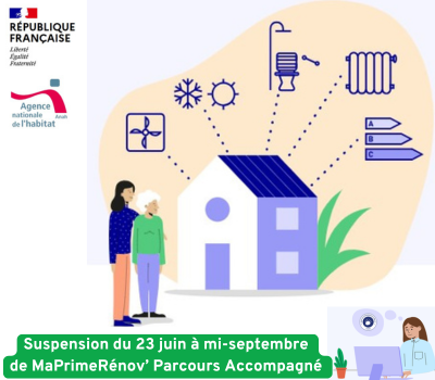 SUSPENSION ESTIVALE DE MAPRIMERENOV’ PARCOURS ACCOMPAGNE – renover-malin